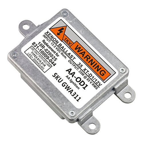 HID Xenon Headlight Ballast - Replaces 6L7Y-13C170-A, 831-10009-044, 1 ...