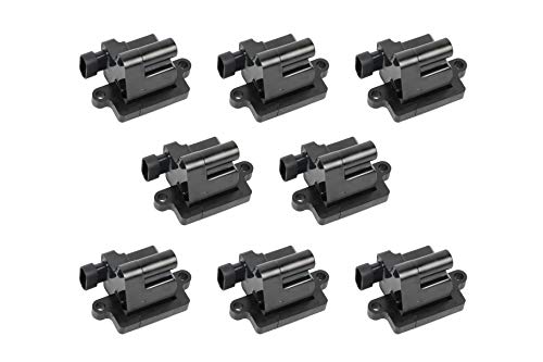 Ignition Coil Pack Set of 8 - Replaces 12558693, GN10298, C1208, D581 ...